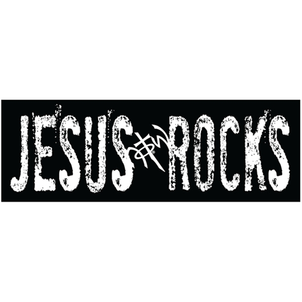 Jesus Rocks Bumper Sticker