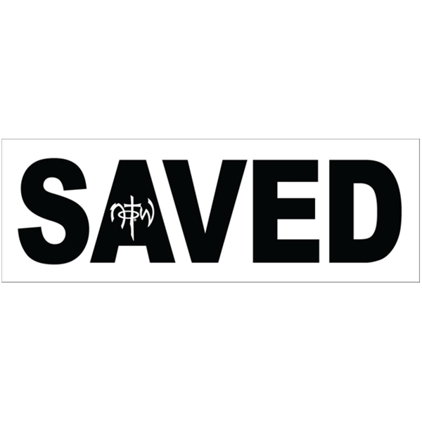 Saved Bumper Sticker