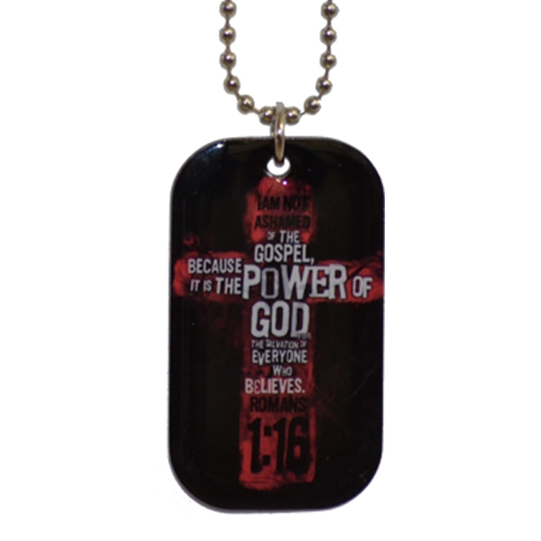 Power Of God | This Tag Is Illegal Dog Tag | Romans 1:16