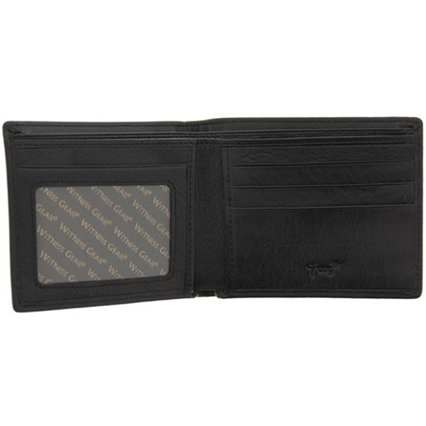 Forgiven Red Cross Genuine Leather Christian Wallet