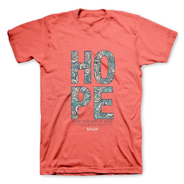 Hope Paisley Christian T Shirt | Jeremiah 29:11